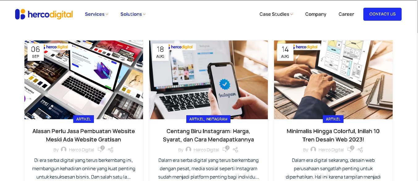Kenali 7 Perbedaan Blog dan Website Beserta Contohnya